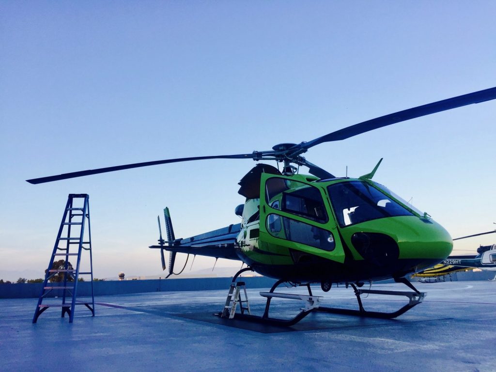 AS350B2 helicopter - Helistream