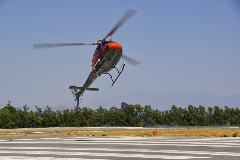 Astar helicopter flare - Helistream