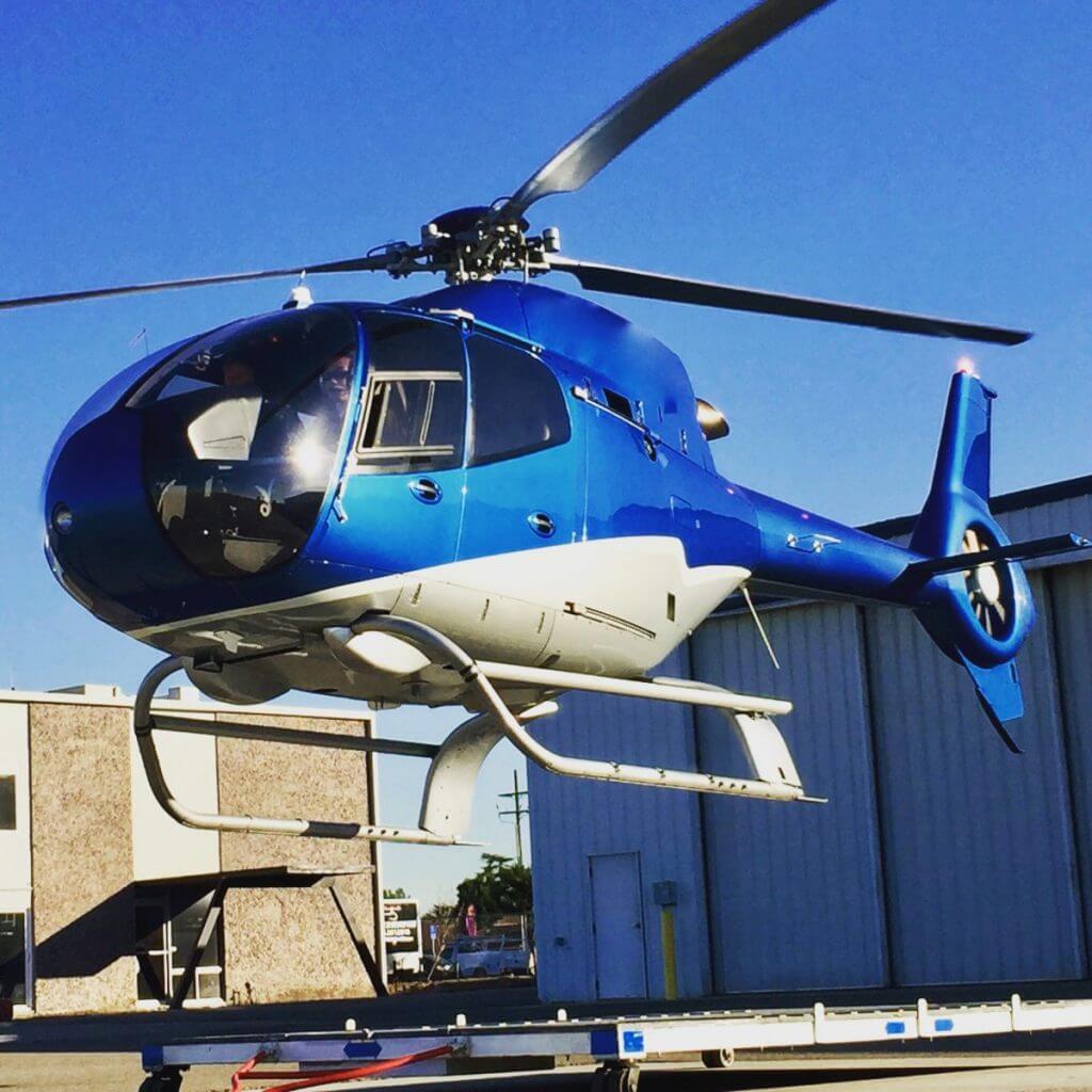 Our Fleet Of Helicopters At HeliStream In California