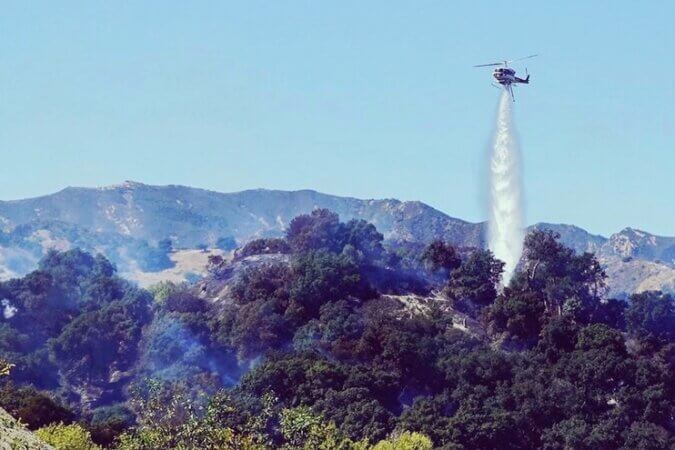 Aerial Firefighting Services Via Helicopter Across USA