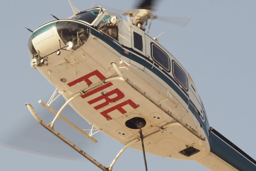 Aerial Firefighting Services Via Helicopter Across USA